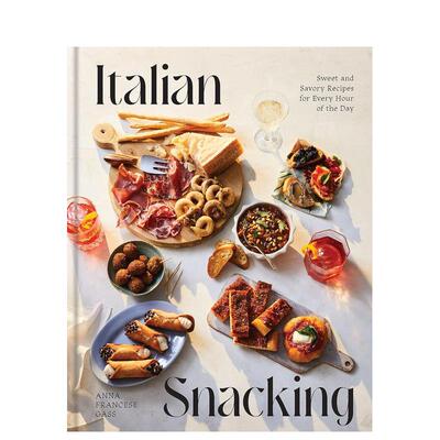 【现货】意大利小吃及街头美食 Italian Snacking 原版英文餐饮生活美食