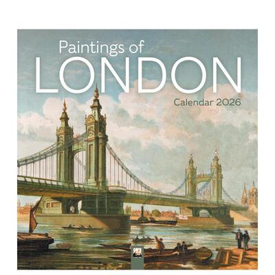 【预售】伦敦博物馆：伦敦绘画 2026年挂历（艺术日历） London Museum: Paintings of London  原版日历 进口图书