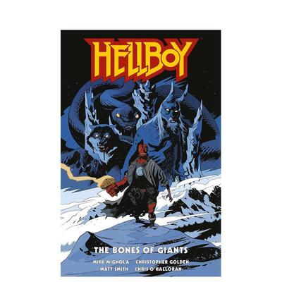 【预售】地狱男爵：人之骨 Hellboy: The Bones of Giants 原版英文漫画书图书