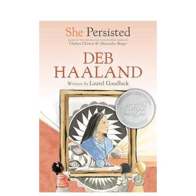 【现货】坚持不懈的她：德布·哈兰 She Persisted: Deb Haaland 英文原版儿童章节书少儿英语启蒙读物书籍7-10岁