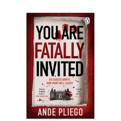 【预售】致命邀请 You Are Fatally Invited 原版英文文学小说 致敬阿加莎无人生还 悬疑惊悚小说图书