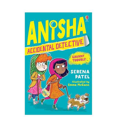 【现货】【意外侦探阿妮莎】#3奶奶的麻烦 Anisha， Accidental Detective 原版英文儿童章节书 侦探推理章节小说 英语课外阅读