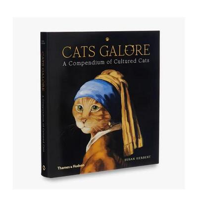 【现货】如果名画都是猫 Cats Galore: A Compendium of Cultured Cats 原版英文艺术画册画集进口图书