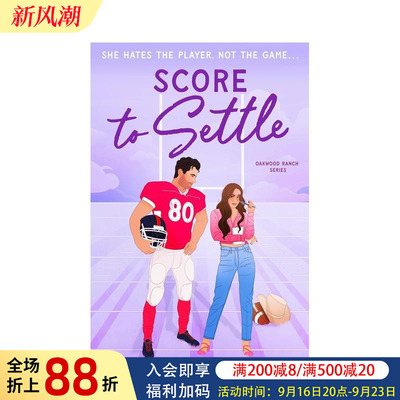 【预售】恩怨情仇 Score to Settle 原版英文文学小说 甜蜜火辣的冤家变情人小镇浪漫小说图书