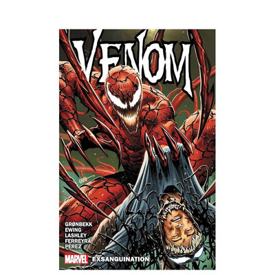 【预售】漫威漫画 毒液 卷7：偏差(平装) Venom By Al Ewing Vol.7: Exsanguination 英文漫画书原版进口美漫漫画书籍