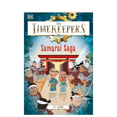 【预售】DK儿童【时间记录者】武士传奇 【The Timekeepers】Samurai Saga 英文原版儿童章节书少儿英语启蒙读物书籍7-10岁