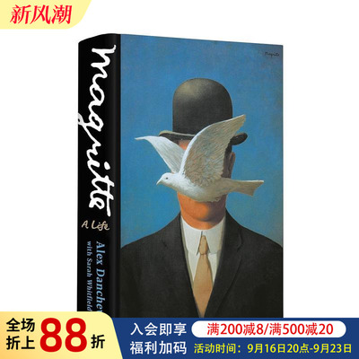 【现货】Magritte: A Life，马格利特图书