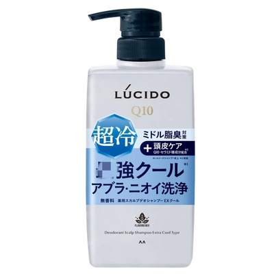 LUCIDO俪诗朵男士清凉Q10洗发水