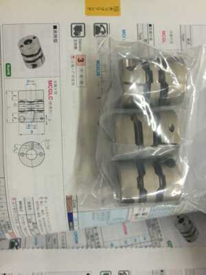 原装MiSUMi米思米MCKLC25-5-10双膜片联轴器，现货出售