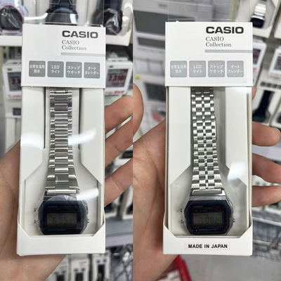 日本直邮！CASIO卡西欧复古腕表A158WA  A159WA手表
