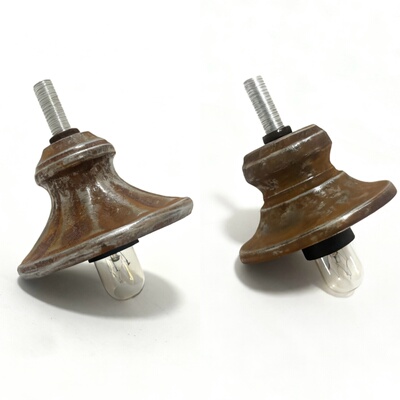 中古做旧铁艺DIY民宿咖啡厅手工配件【含螺杆螺母灯罩灯头灯泡】