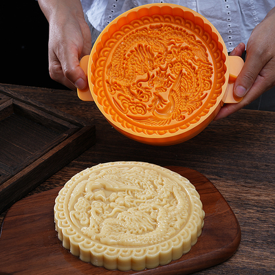 桔子稻abs广式大月饼模具