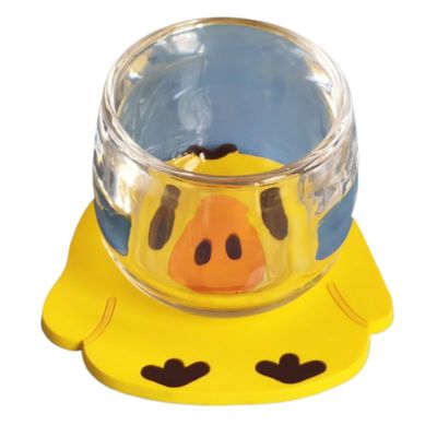 三丽鸥轻松熊马克杯防烫隔热杯垫