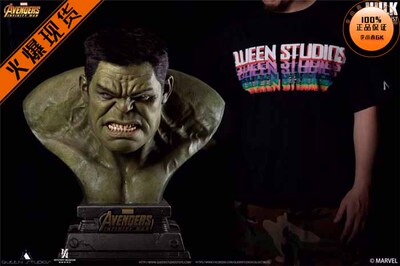 QueenQS绿巨人浩克HULK胸像
