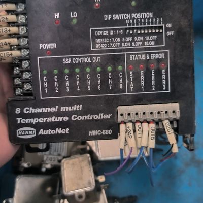 HANMI塑封机-8通道温控器:HMC-680 拆机