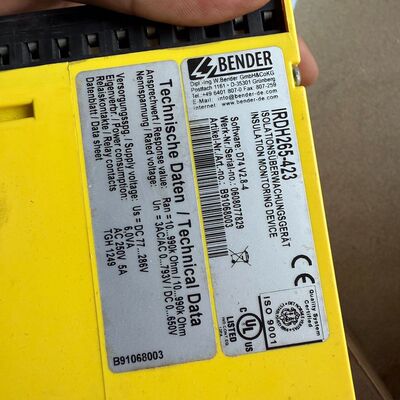 BENDER IRDH265-423 Bender德国本德尔