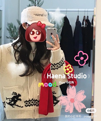 韩国直邮～潮牌八奶barnnet新款～总长57肩52胸57袖55～12月底发