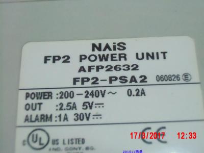 议价AFP2632FP2-PSA2Panasonic
