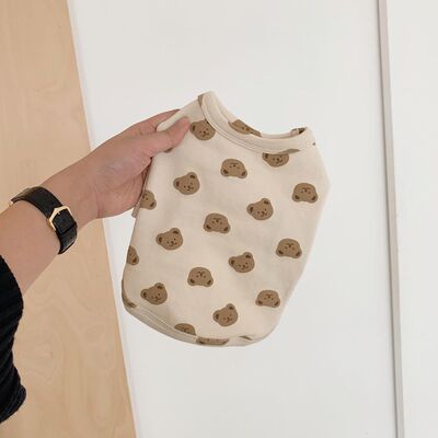 春秋薄款约克夏雪纳瑞小型打底衫