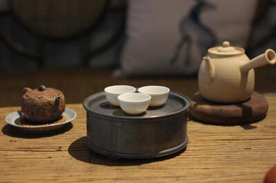 八九十年代蛋壳工夫茶潮州陶瓷杯