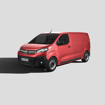 欧宝 Vivaro 汽车3D模型 三维轿车FBX模型PBR写实模型 Blender