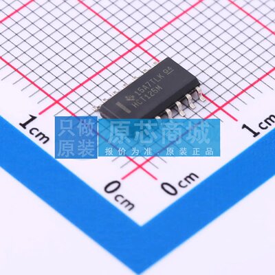 缓冲器/驱动器/收发器 CD74HCT125M SOIC-14 原装正品 电子元器件