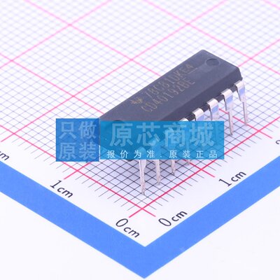 计数器/分频器 CD40192BE DIP-16 原装正品 电子元器件配单