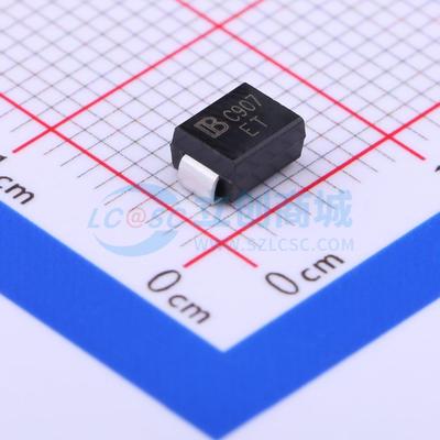 TVS/ESD管 SMBJ180CA/TR13 SMB(DO-214AA) 180V 2.1A 君耀