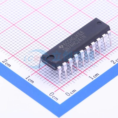 缓冲器/驱动器/收发器 SN74HC241N PDIP-20 原装正品 电子元器件