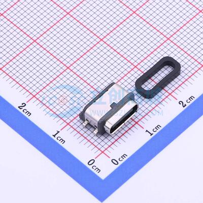 USB连接器 B0404-ATCF-06-015 SMD 母 沉板 6P 电子元器件配单