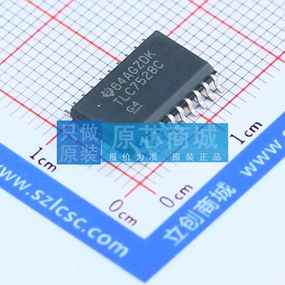数模转换芯片DAC TLC7528CDWRG4 SOIC-20-300mil 原装正品