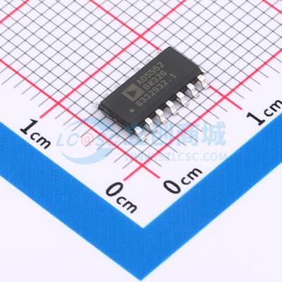 数模转换芯片DAC AD5552BRZ SOIC-14 ADI(亚德诺) 电子元器件配单