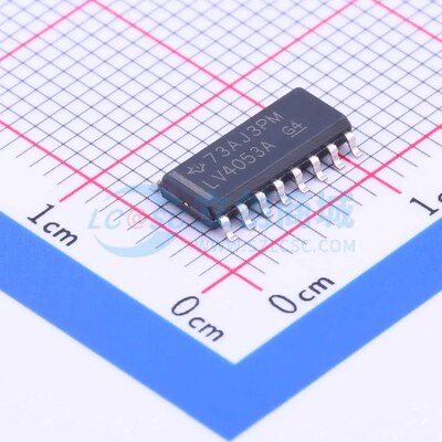 模拟开关/多路复用器 SN74LV4053ADR SOIC-16 原装正品