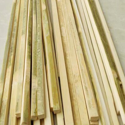 DIT手工鸟笼竹材料竹木棒竹丝 竹条 竹片竹棍竹丝鸟笼带皮