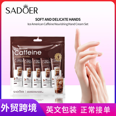 Full SADOER Ice American Caffeine Nourishing Hand Cream Set