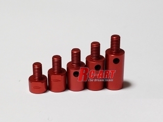 RC-ART 1/10 RC通用车壳柱延长柱 4/6/8/10/12/22/32mm 2个多颜色