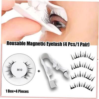Magnetic Eyelashes Curler Long Thick 3D Magnetic Lashes Reus