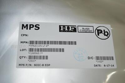 进口MPS MP6211DN MP6211DN-LF-Z 新年份稳压IC