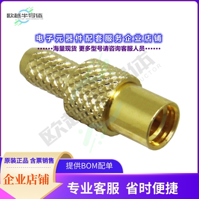 CONMMCX011[连接器CONN MMCX RCPT STR 50 OHM SOLDER]