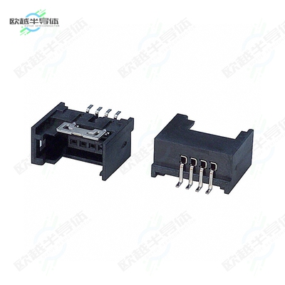 1-1565994-4[连接器CONN HDR 4POS 0.079 GOLD SMD R/A]