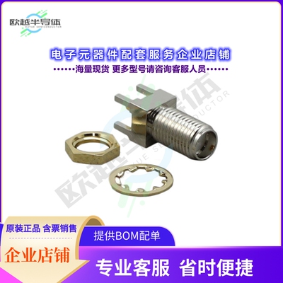 732516761[连接器SMA JACK STR BKHD RM PCH]