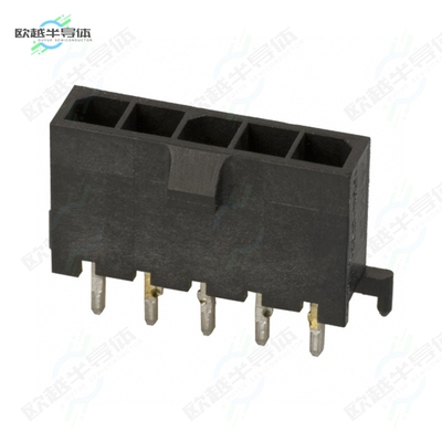 2-1445050-5[连接器CONN HEADER VERT 5POS 3MM]