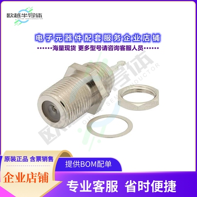 PE44327[连接器75 Ohm F Female Bulkhead Mount C]