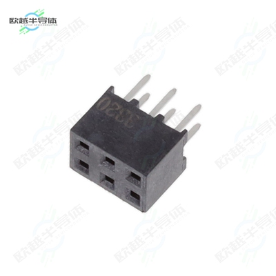 2314824-6[连接器6P,2MM,B-B,REC,DRVT,2.7,0.1AU,TB]