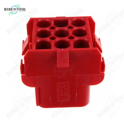 1-480707-2[连接器CONN RCPT HSG 9POS RED]