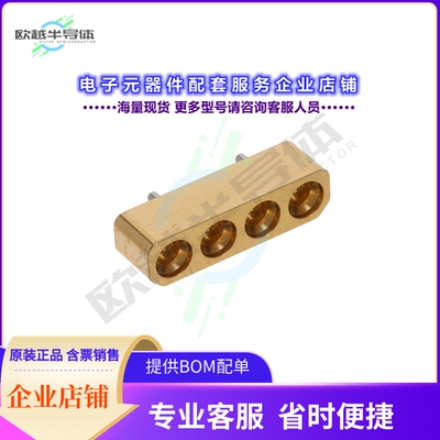 GPPC-PS-1-04-HG-ST-SL[连接器MULTI-POSITION SMPM 4 POSITION S