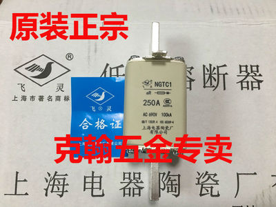 飞灵 熔断器 NGTC1-690V 100A/160A/250A 上海电器陶瓷厂有限公司