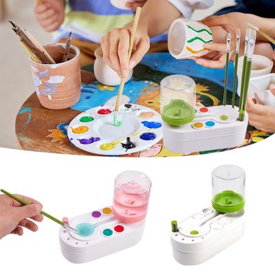 Brush Rinser 画笔清洗器 净水循环洗刷器 毛笔画笔颜料笔 洗笔器