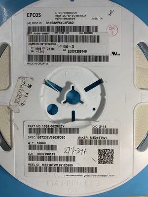 NTC热敏电阻 B57232V5103F360 B57232V5103F360 EPCOS