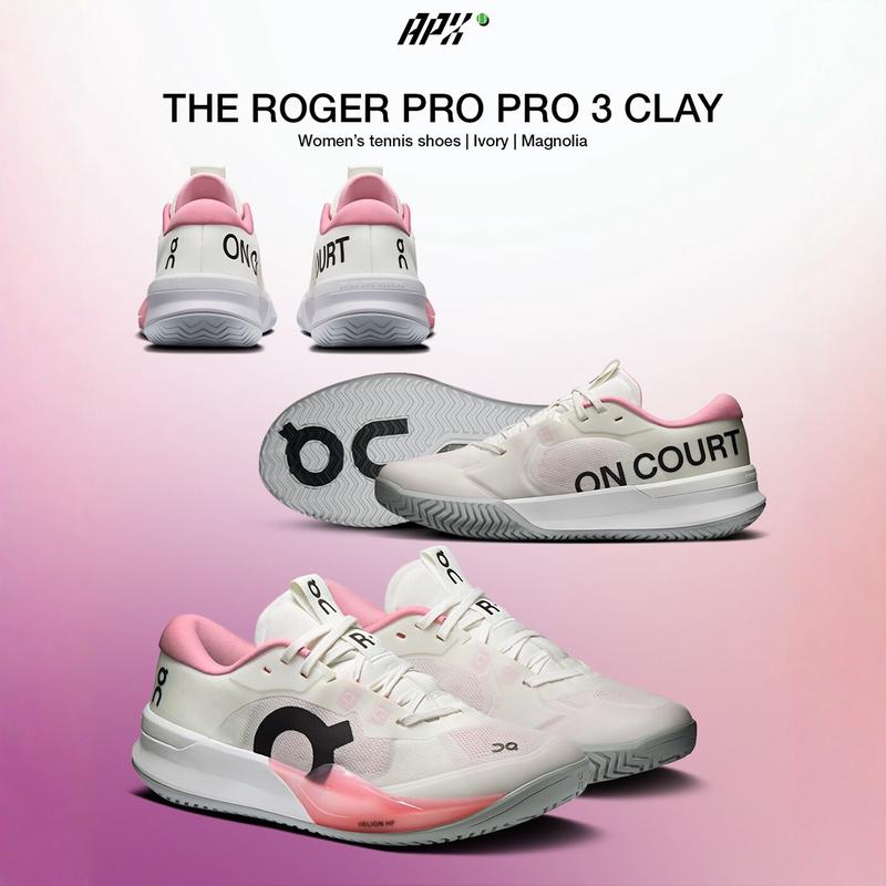 ON THE ROGER Pro 3 Clay昂跑网球鞋男女专业硬地红土网球运动鞋